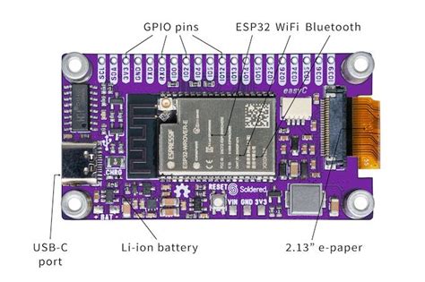 Inkplate 2 Is A Programmable 213 Inch Epaper Display With Wifi