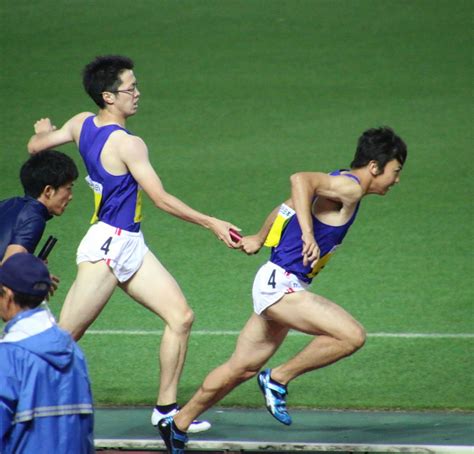 4×400mr 5 順天堂大学陸上競技部