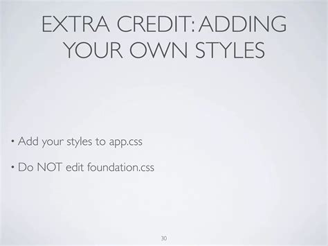 Getting Started With CSS Frameworks Using Zurb Foundation PPT