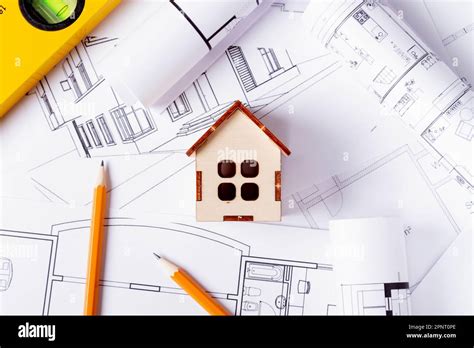 Home Construction Construction Scheme Work Plan With Dimensions And Description Small House