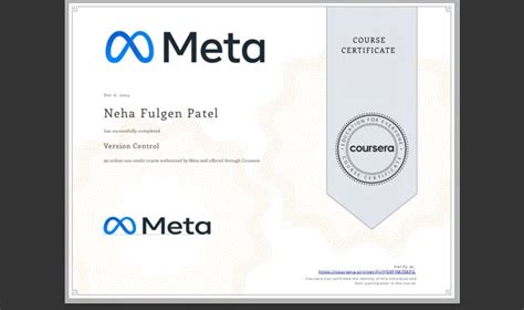 Neha Patel On Linkedin Learning Versioncontrol Git Webdevelopment Coursera Skillbuilding