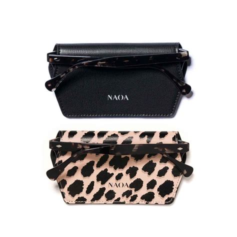 2 Pack Apple Leather Slim Glasses Case