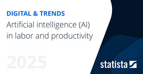 Artificial Intelligence Ai In Labor And Productivity Statista