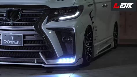 Ldr Body Kit Rowen Model Face Lift Body Kit For Vellfire Alphard 30 Rr