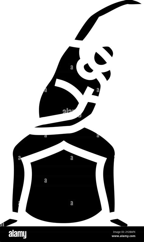Kegel Exercises Pregnant Fitness Glyph Icon Vector Illustration Stock