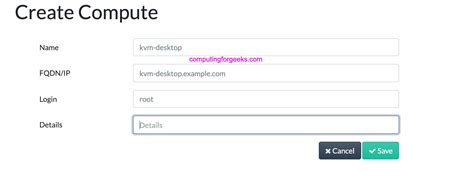 Install Webvirtcloud Kvm Management On Centos Stream Computingforgeeks