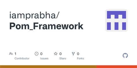 Github Iamprabhapomframework