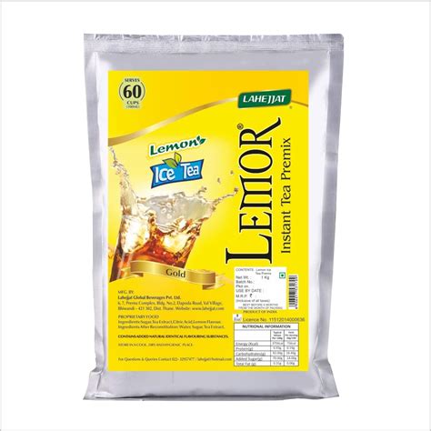 Buy Lemorlemon Flavour Ice Tea 1kg Iced Teaice Tea Premix Powder