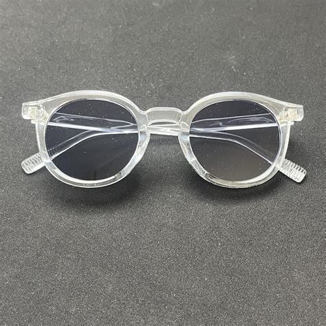 Clear Round Sunglasses Open To Offers Depop