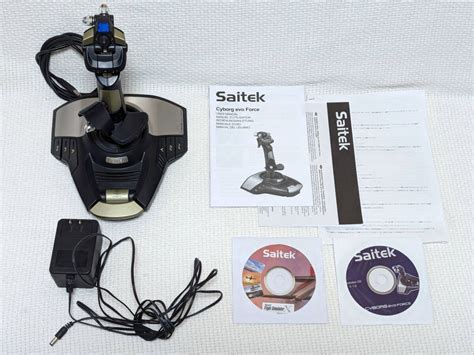 Yahooオークション 【ジャンク】 フライトスティック Saitek Cyborg