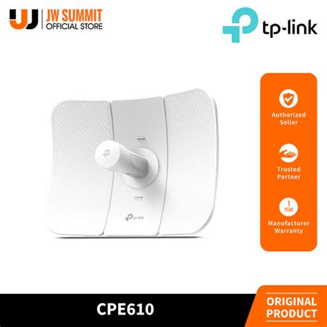 Tp Link Cpe610 5ghz 300mbps 23dbi Outdoor Cpe Lazada Ph