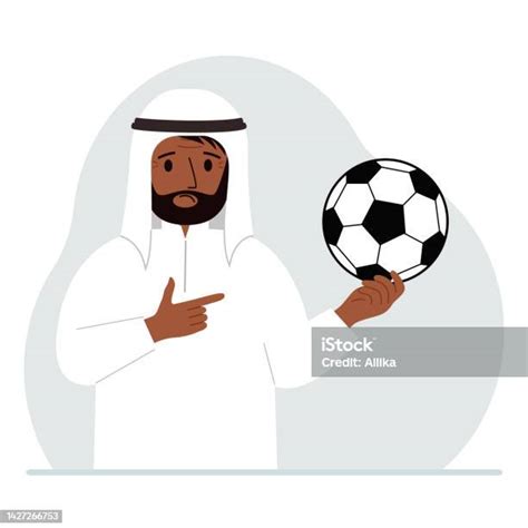 한 남자가 축구공을 손에 쥐고 있습니다 선수 팬 또는 코치의 개념 경쟁에 대한 스톡 벡터 아트 및 기타 이미지 경쟁 벡터 사람들 Istock