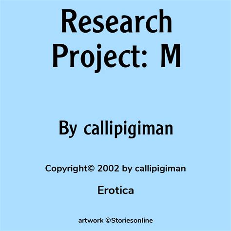 Research Project M Erotica Sex Story