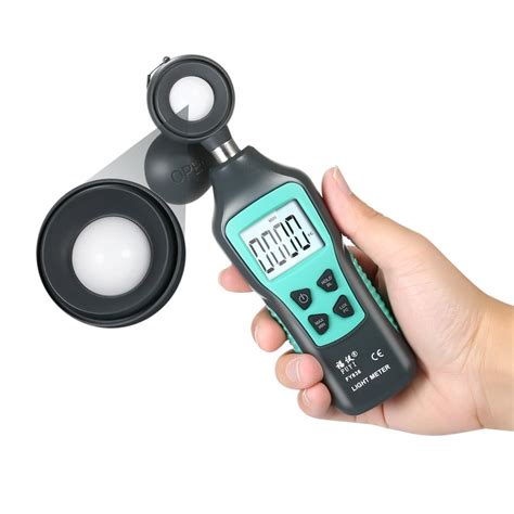 Fuyi fy836 mini digital lux meter 0-200000 lux lcd display handheld ...