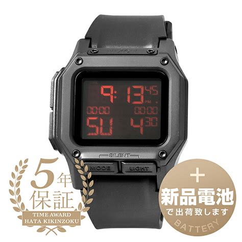 【楽天市場】【新品電池で安心出荷】 ニクソン レグルス 腕時計 Nixon Regulus A1180 760 ブラック メンズ ブランド