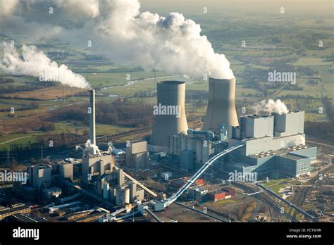 Luftaufnahme Plant Kraftwerk Westfalen Rwe Power Kohle Kraftwerk