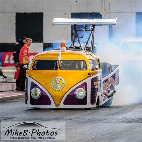 Drag Racing Wayne Allman S Mental Breakdown VW Bus Dragster Hybrid