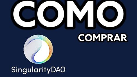 COMO COMPRAR SDAO SingularityDAO TUTORIAL PASSO A PASSO YouTube
