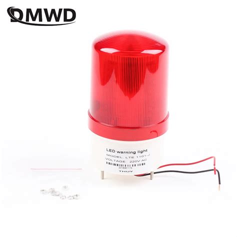 Dc V V Ac V V Red Led Warning Light Lamp Stack Indicator With Buzzer High Quality
