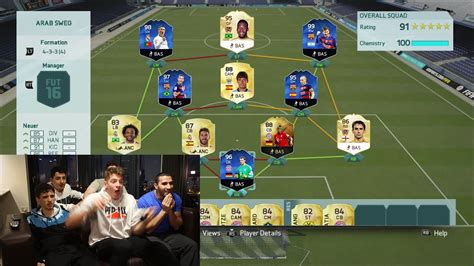 YOUTUBER 191 FUTDRAFT CHALLENGE Fifa 16 Ultimate Team YouTube
