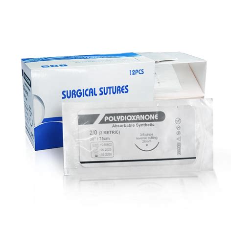 Absorbable Polydioxanone Suture Pdo Surgical Sutures Deenorathread