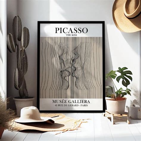 Exhibition Poster The Kiss Picasso