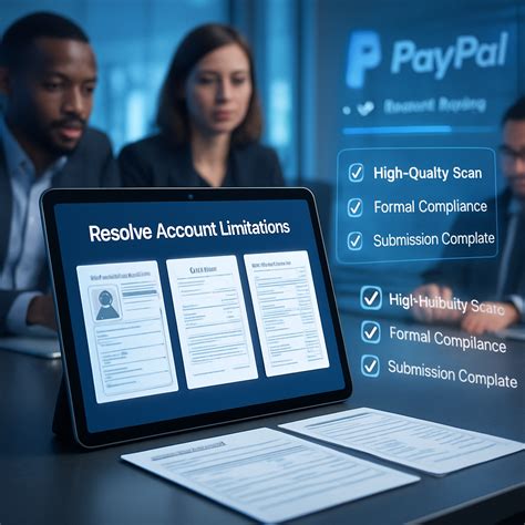 Paypal Limitation Fix How To Submit Documents For Quick Resolution