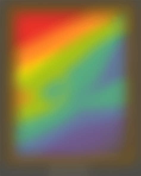 Rainbow Vintage Square Frame Illustration · Creative Fabrica