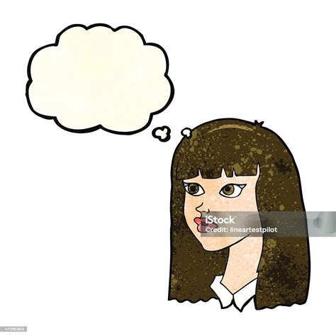 말풍선이 있는 뽀샤시 여자아이 긴 모발 만화 캐릭터 2015년에 대한 스톡 벡터 아트 및 기타 이미지 2015년 귀여운 그리기 Istock