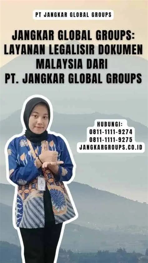 Legalisir Dokumen Malaysia Jangkar Global Groups