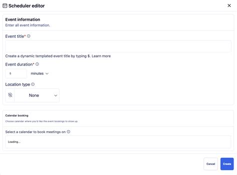 Unable To Create Scheduler Configuration Using Nylasschedulereditor Ui