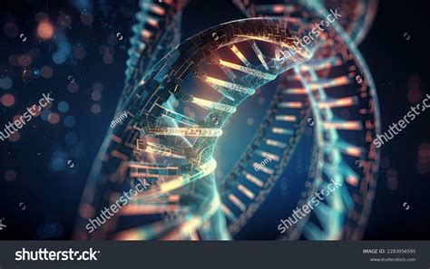 Artificial Intelligence Dna Molecule Concept Dna Stock Illustration 2283056595 Shutterstock