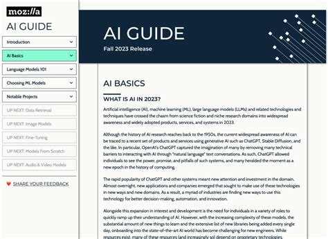 Introducing Mozillas AI Guide The Developers Onboarding Ramp To AI