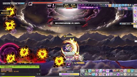 Tms230天使破壞者vs普通戴米安新楓之谷 九大 Youtube