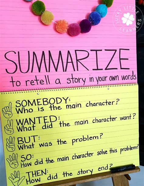 Summarizing Informational Text 5th Grade