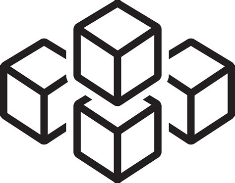 Line Icon For Cube Vector Art At Vecteezy