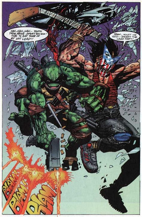 Tmnt Fans Club I Didnt Know He Used Guns Before