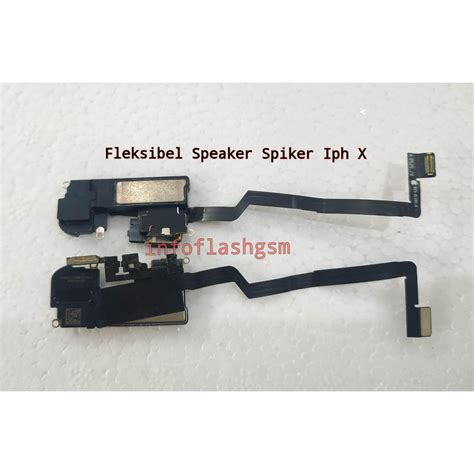 Jual Fleksibel Flexibel Flexible Speaker Spiker Earpiece Ip Iph Iphon X Xr Xs Max Shopee Indonesia