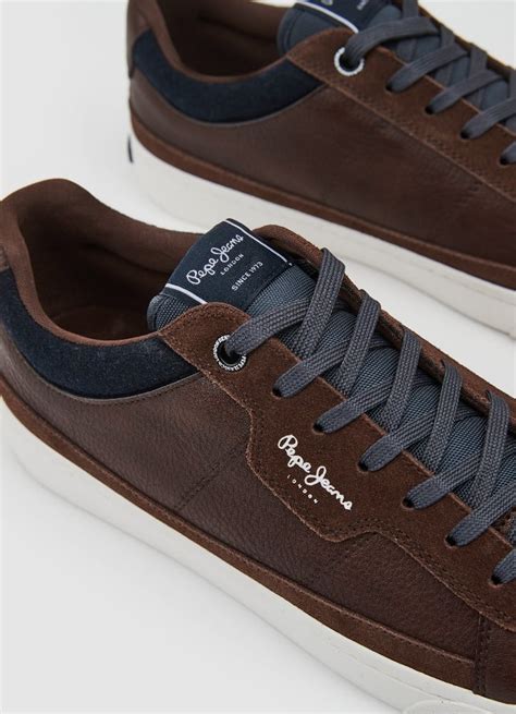Ripley Zapatillas Hombre Pepe Jeans Urbanas MarrÓn Barry Smart