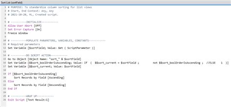 Column Header Sorting In Filemaker Direct Impact Solutions