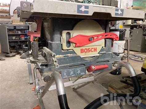 Bordssåg/klyvsåg - Bosch GTS-10 professional | Blinto auktioner