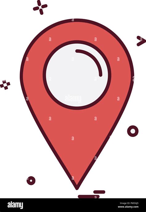 navigation icon design vector stock vector image and art alamy