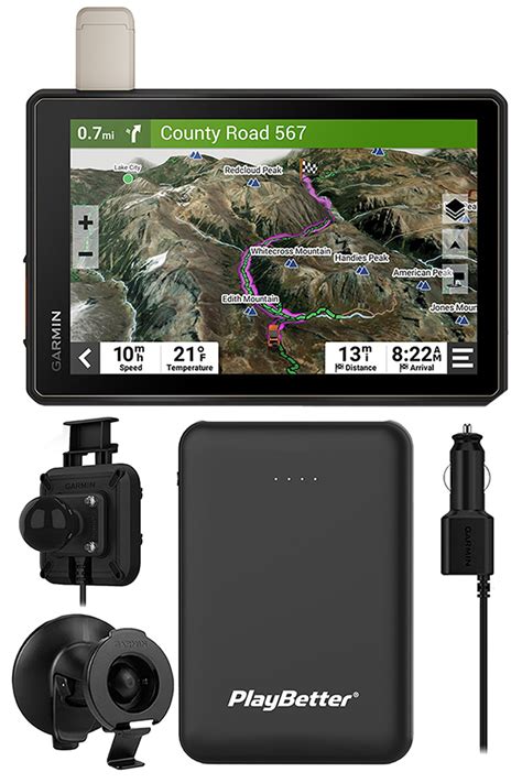 Garmin Tread Overland Off Road Navigation System 8 Inch Rugged Gps