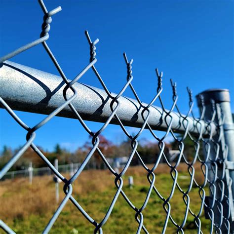 Galvanized Chain Link Stay Tuff Fence