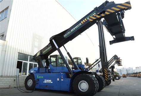 Satılık yeni reachstacker XCMG Official 45 Tons Pure Electric Container