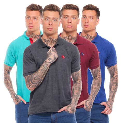 kit camisas masculina gola polo cardeal p ao gg promoção Shopee Brasil