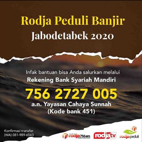 Poster Peduli Banjir