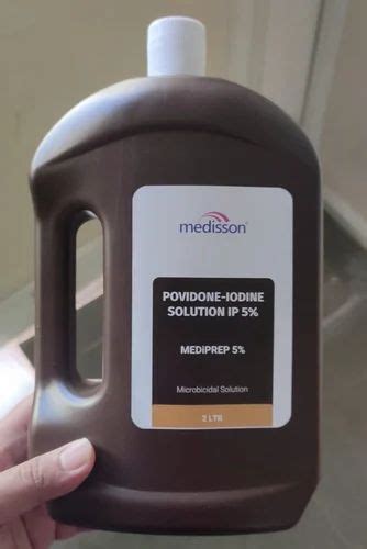 Povidone Iodine Solution IP 5 At Rs 280 Bottle Povidone Iodine