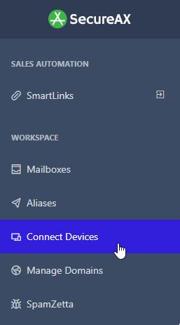 Connect Devices SecureAX Knowledgebase