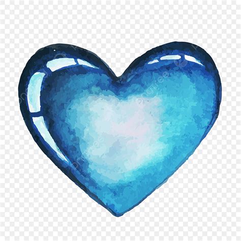 Blue Heart Clipart